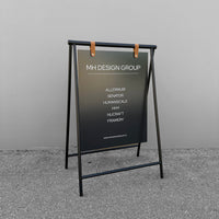 Rover Outdoor Metal Sign Stand (Double-Sided) – Durable & Customizable ...