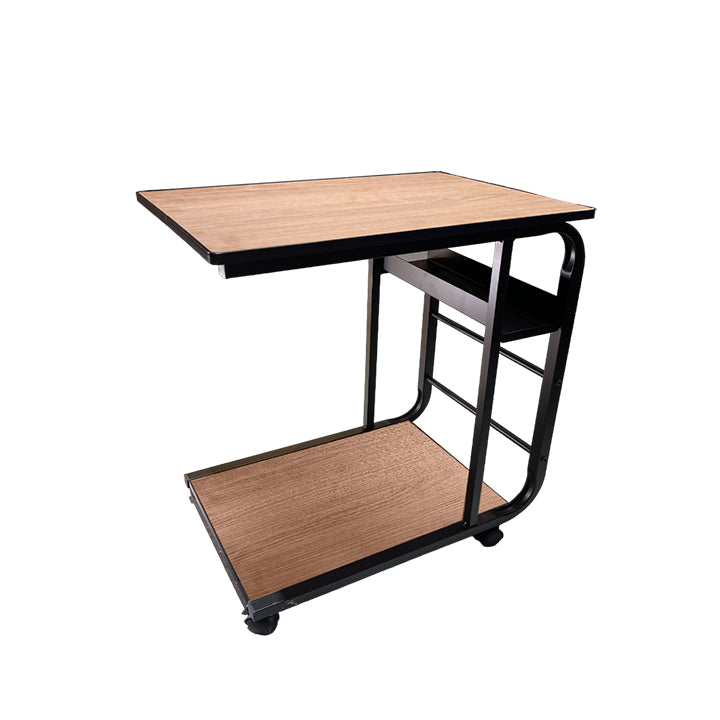 Large Sidney Couch C-Shaped Rolling Side Table W/Rack #FHD015 – DISPLAY ...