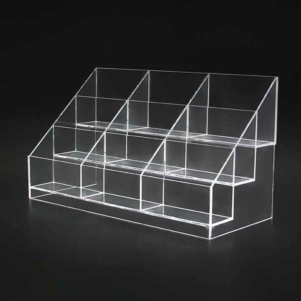 3 Tier Clear Acrylic Display Holder 14"W x 7¾"H - CTS0219 – DISPLAY CANADA