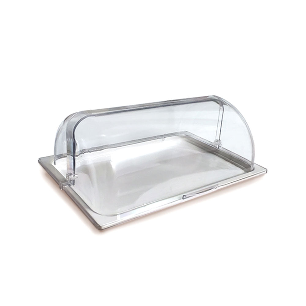 Food Serving Dome Tray with Roll-Back Lid (21”W x 13¼”D) - #FST021 ...
