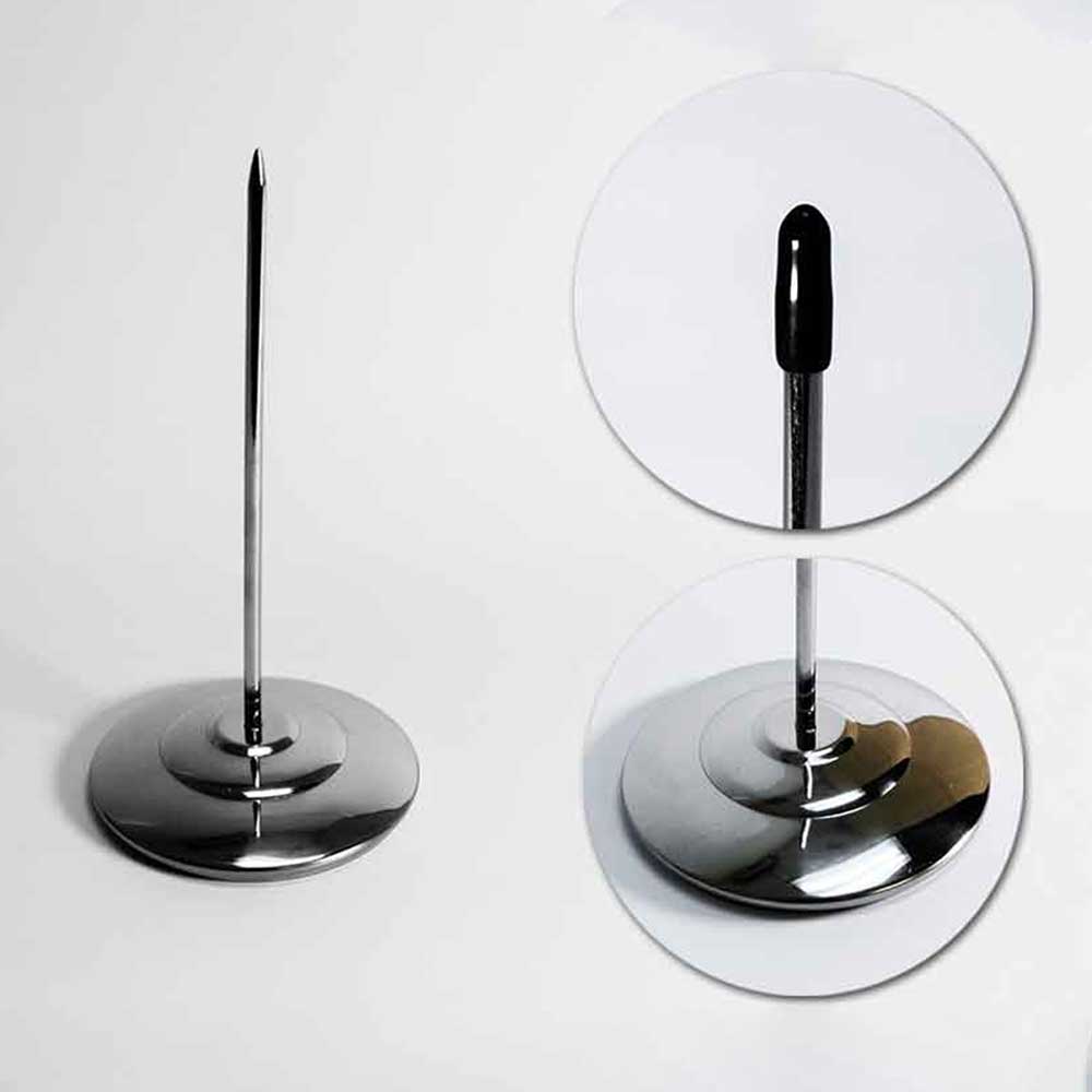 Countertop Metal Receipt Holder Spike 2/PK - #RHS001 – DISPLAY CANADA