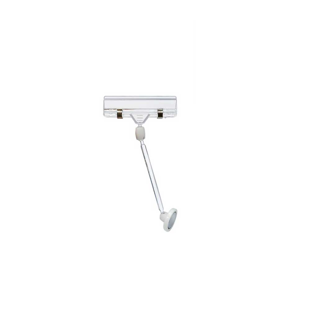 Clear Acrylic Versa Clips with Magnetic Base 6"H (5 pcs) - VC013 ...